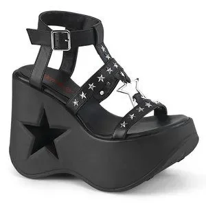 Demonia | Shoes | Demonia Dynamite 2 Black Platform Sandals | Poshmark